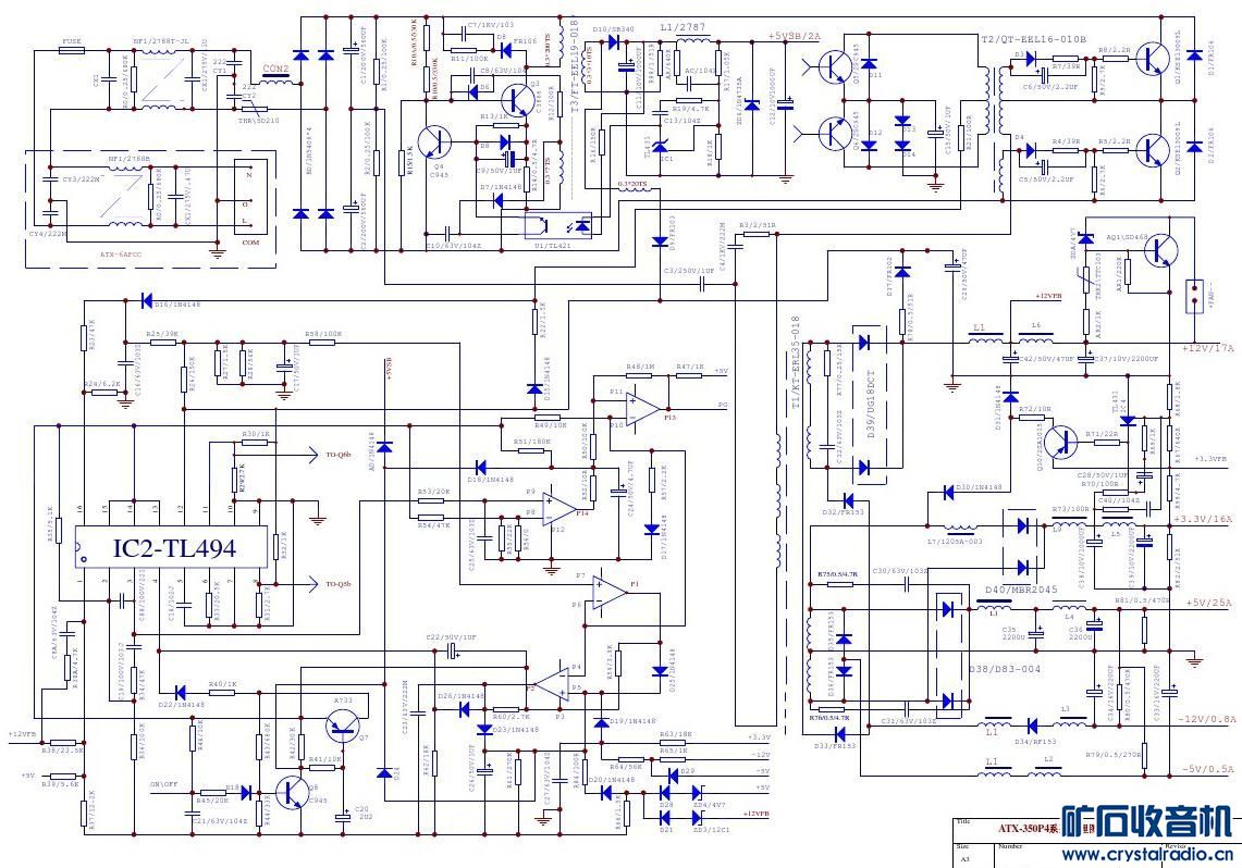 长城ATX-350P4电源高压电容暴浆，还会影响什么元件？ - 〓电源技术专区〓 - 矿石收音机论坛 - Powered by Discuz!