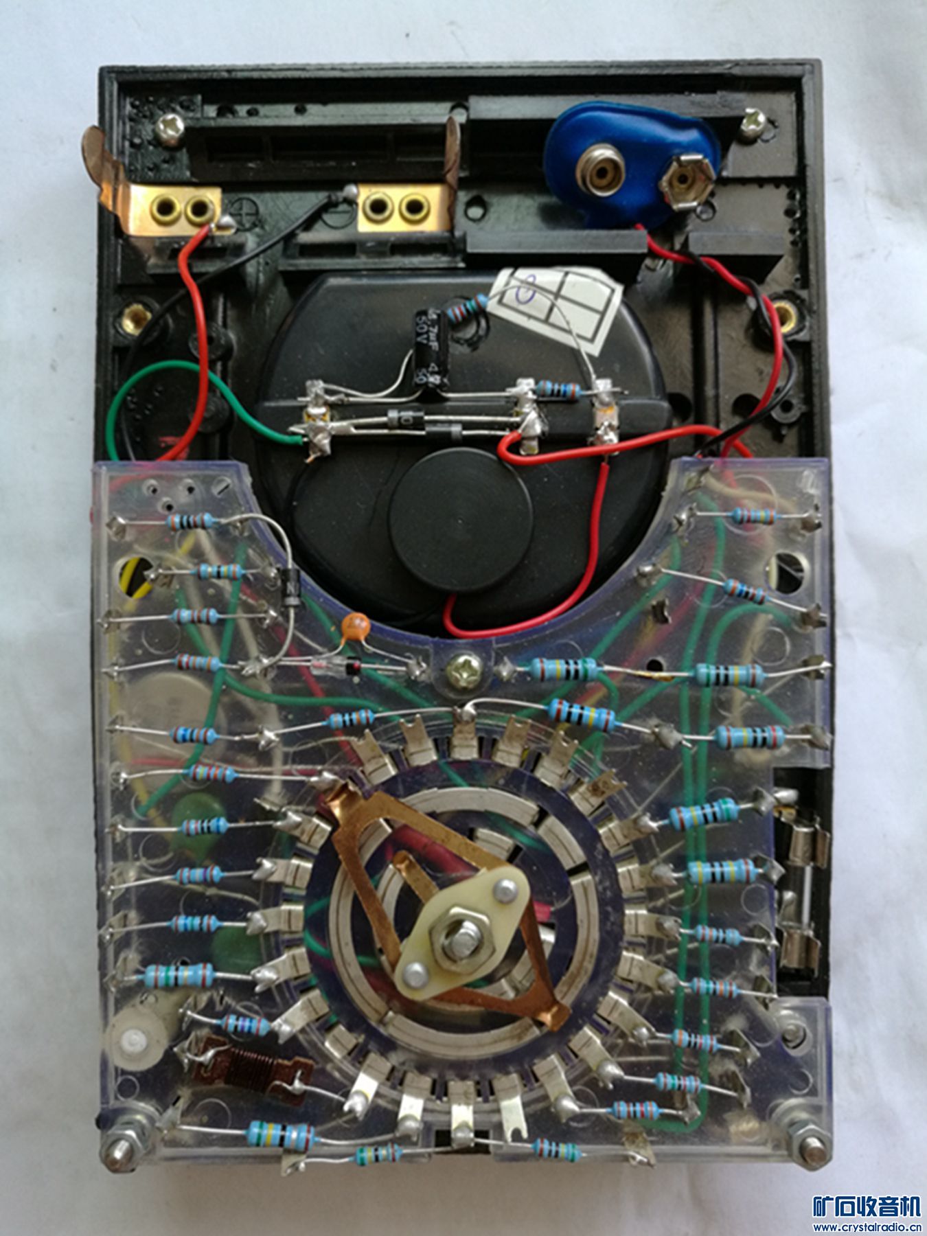 mf47a电阻焊接图,mf47万用表焊接图,万用表电路板焊接图_大山谷图库