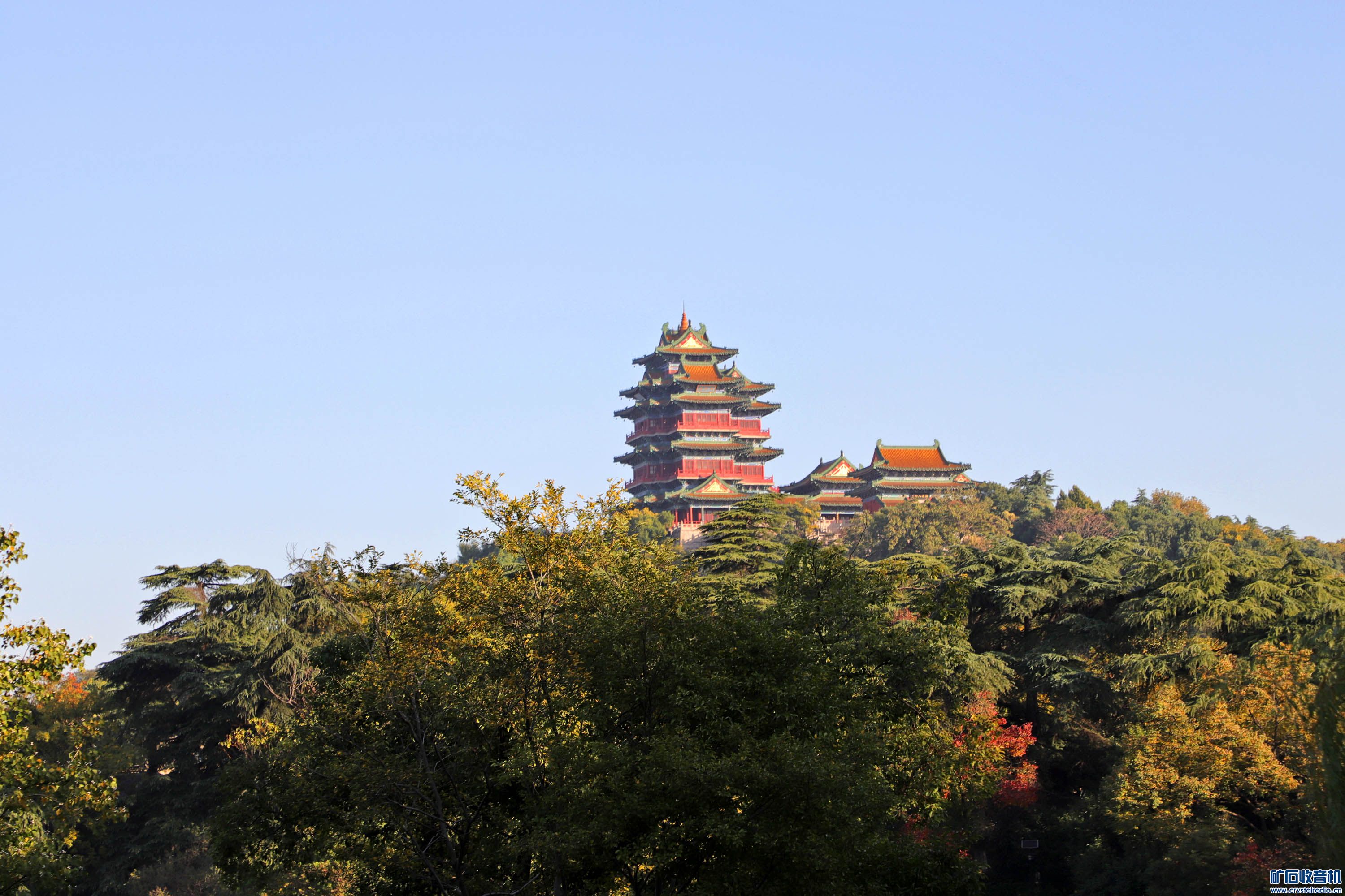 初冬远眺阅江楼（南京） - 〓原创摄影天地〓 - 矿石收音机论坛 - Powered by Discuz!