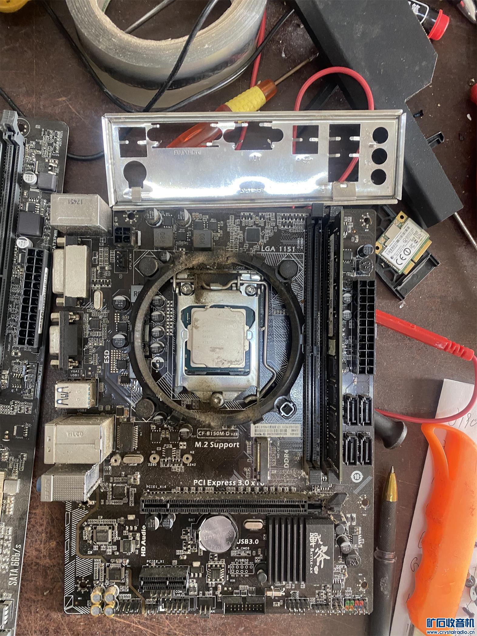 出售三套 四代U 的套装华硕 B250+I5 7400 华硕H110+G3930 七彩虹 B150+G4560+4G - 〓器材友情交换〓 - 矿石收音机论坛 - Powered by Discuz!