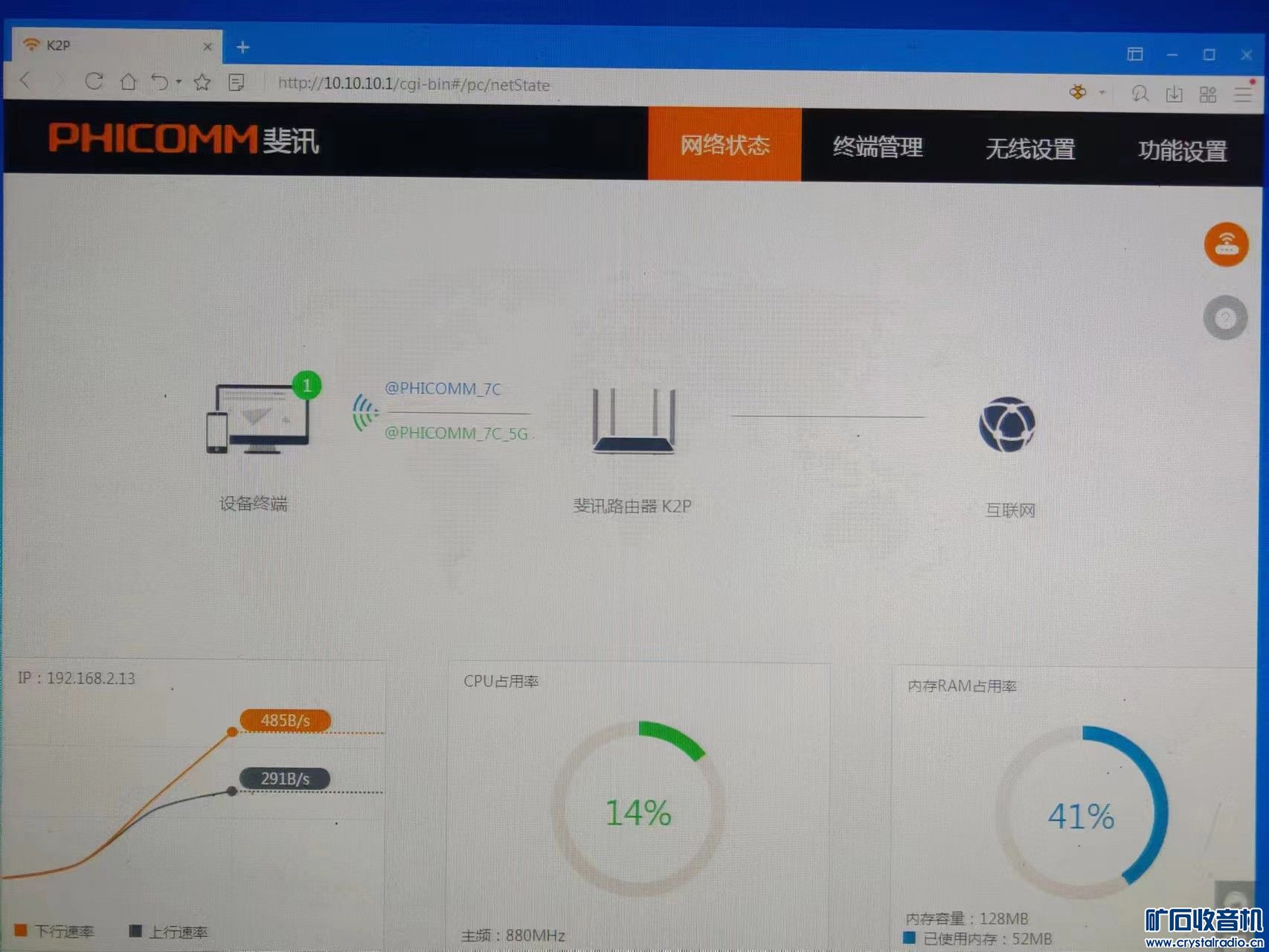 出维盟FBM-293W、小K云管家、斐讯K2P A2、tp-link TL-RAC1950G、 - 〓器材友情交换〓 - 矿石收音机论坛 - Powered by Discuz!