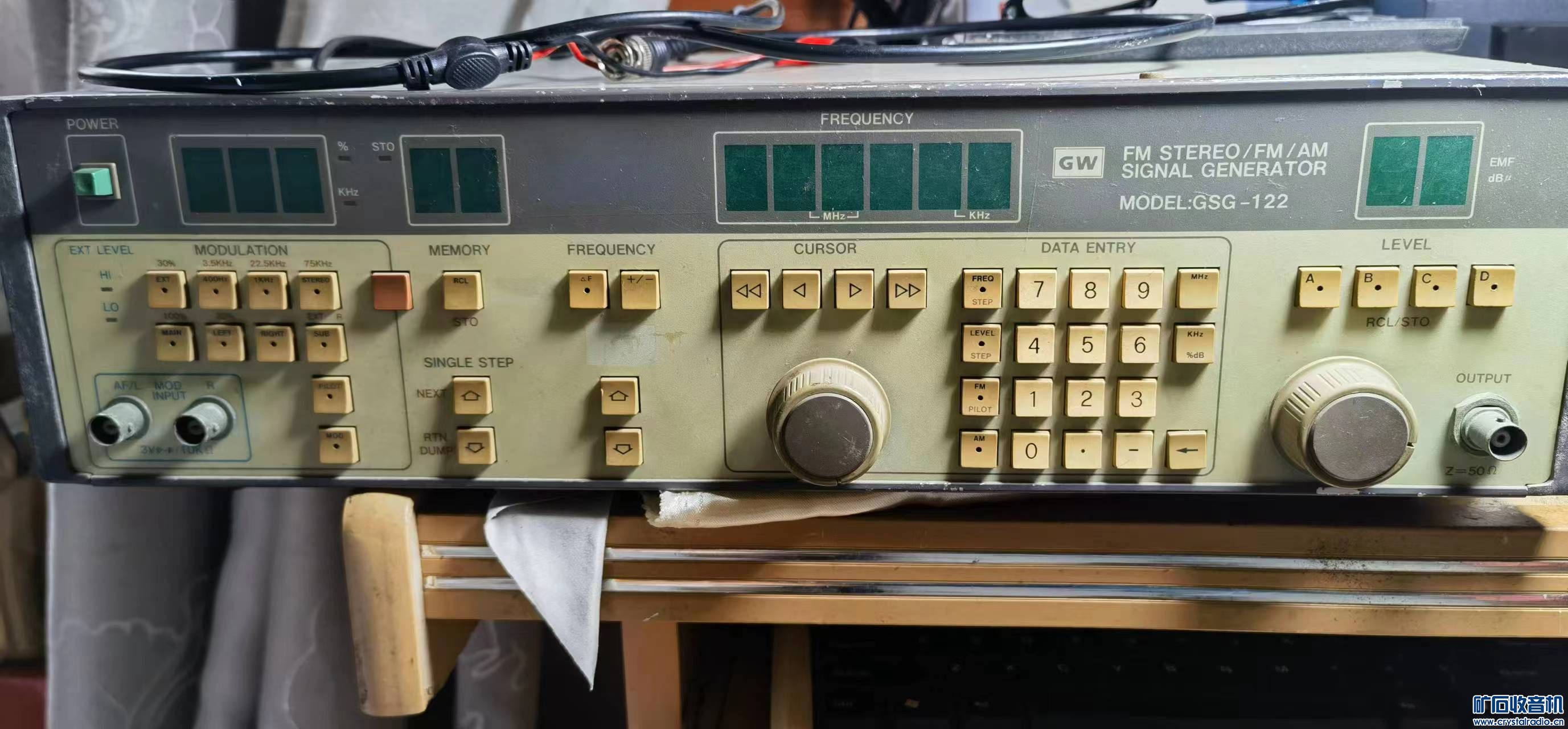求固纬GSG—122高频信号发生器使用方法 - 〓晶体管与集成〓 - 矿石收音机论坛 - Powered by Discuz!
