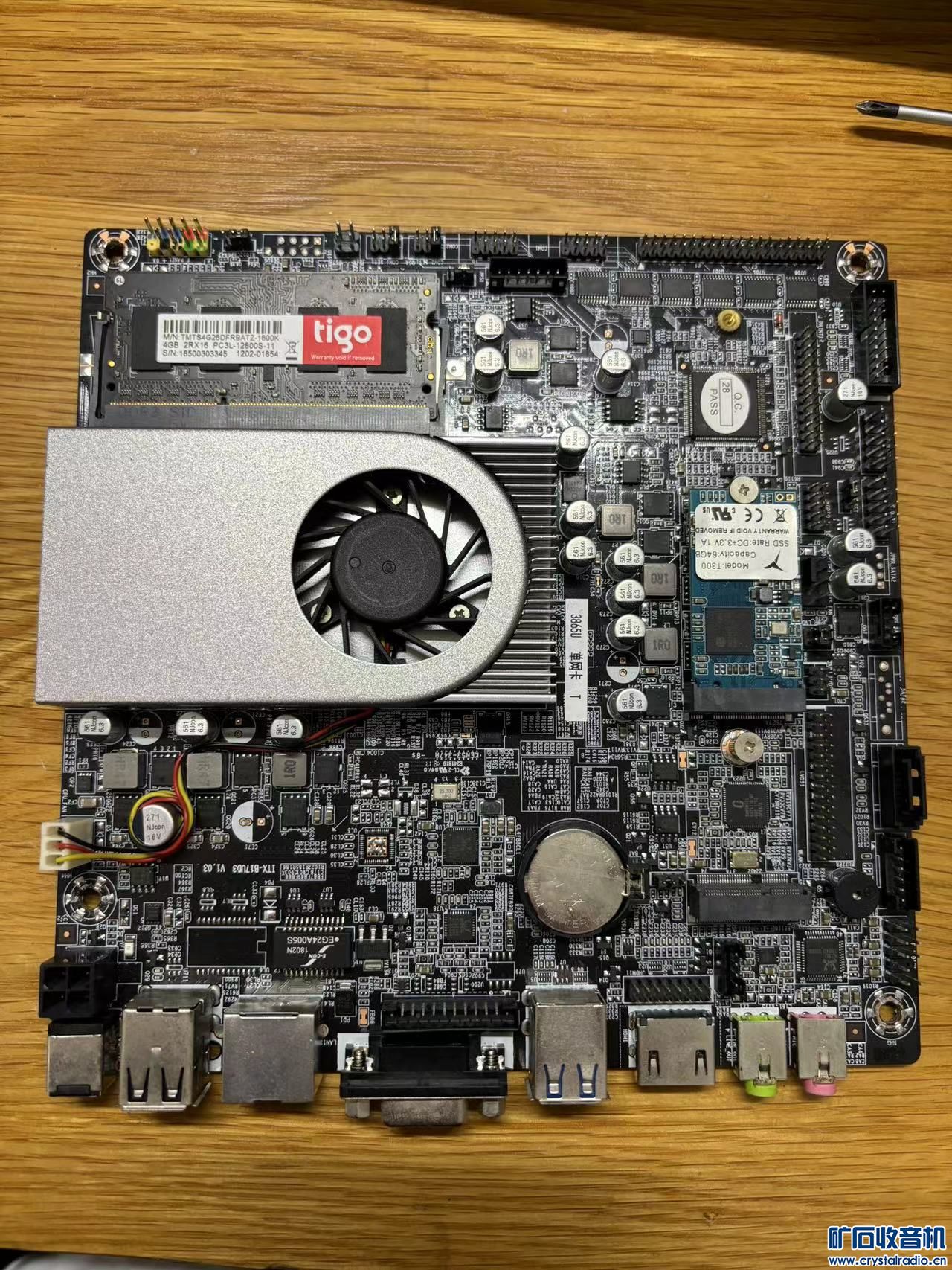 出闲置一块3865U主板ITX送内存和SSD硬盘 - 〓器材友情交换〓 - 矿石收音机论坛 - Powered by Discuz!