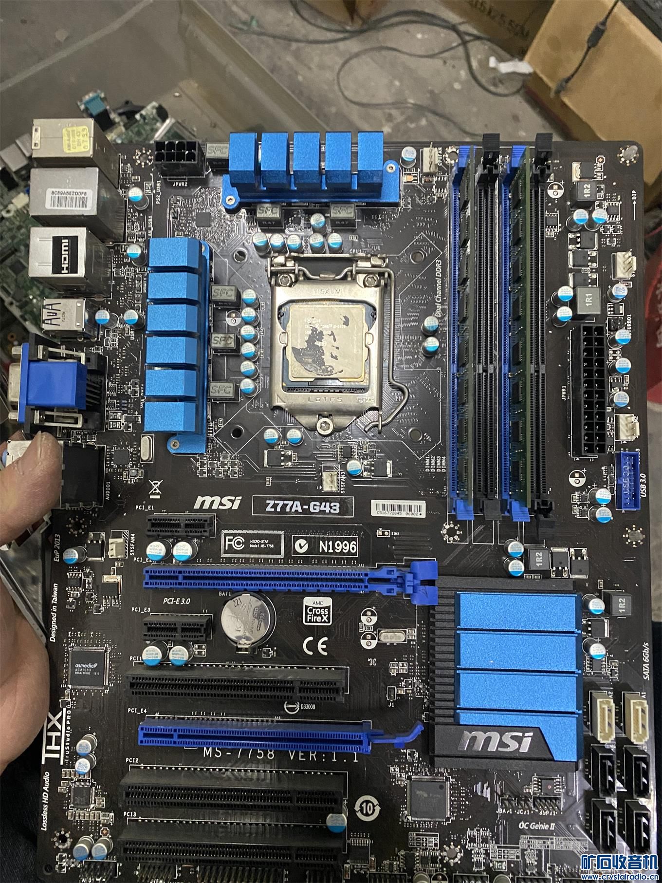 华硕B250+I7 6700+8G 内存 微星Z77+I5 3470+8G - 〓器材友情交换〓 - 矿石收音机论坛 - Powered by Discuz!