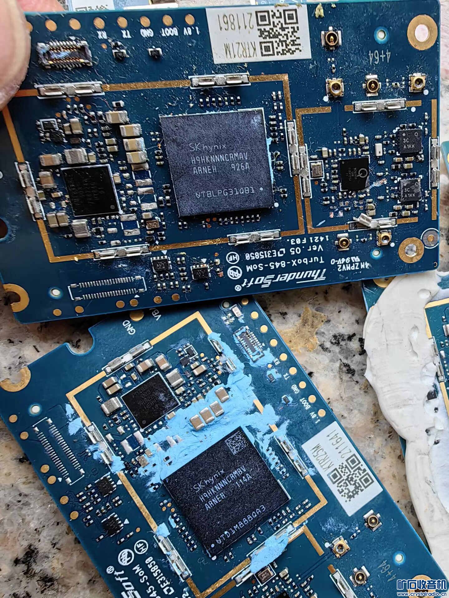 带64G EMMC颗粒跟LPDDR4X 4GB颗粒主板，9个48V 0.5A POE电源 - 〓器材友情交换〓 - 矿石收音机论坛 - Powered by Discuz!