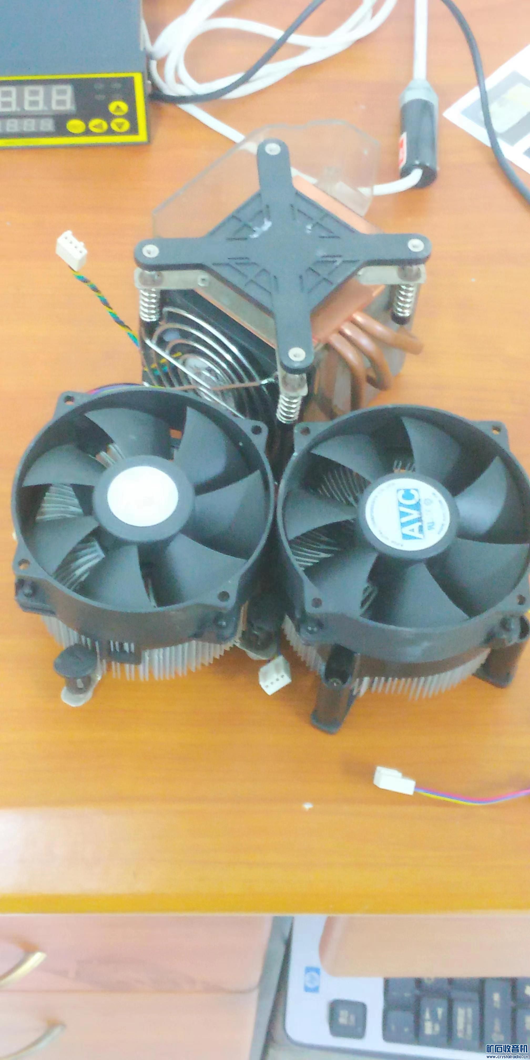 三个cpu铜芯散热器。 - 〓新人交换专区〓 - 矿石收音机论坛 - Powered by Discuz!