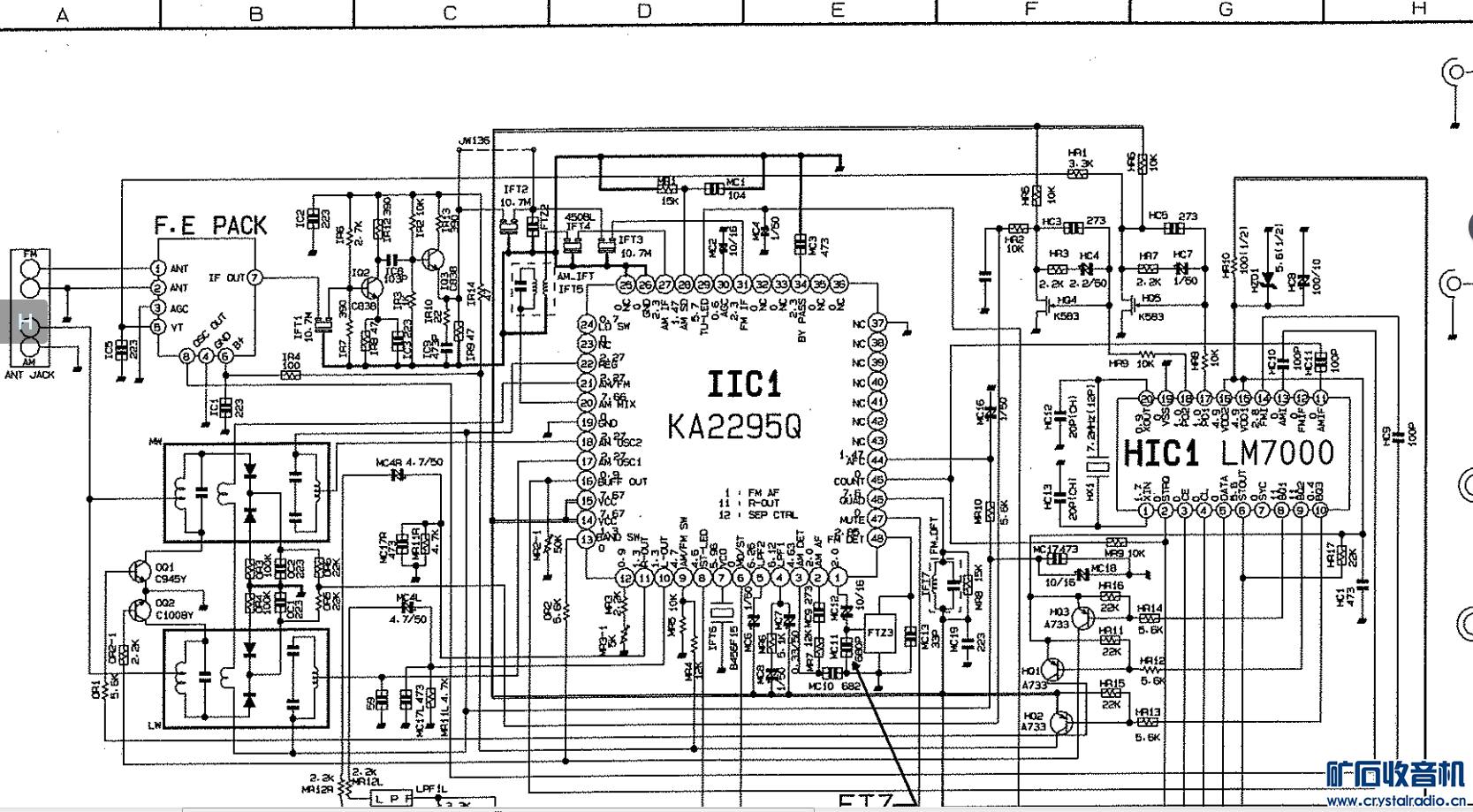 KA2295Q用什么代换 - 〓晶体IC资料区〓 - 矿石收音机论坛 - Powered by Discuz!