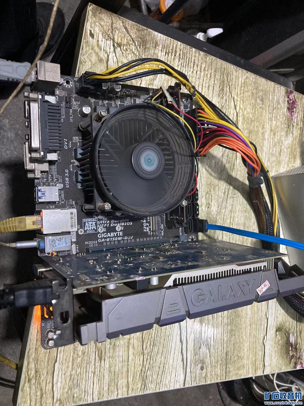 技嘉B150 H61 GTX750TI 240G固态 西数1T硬盘 24寸显示器 - 〓器材友情交换〓 - 矿石收音机论坛 - Powered by Discuz!