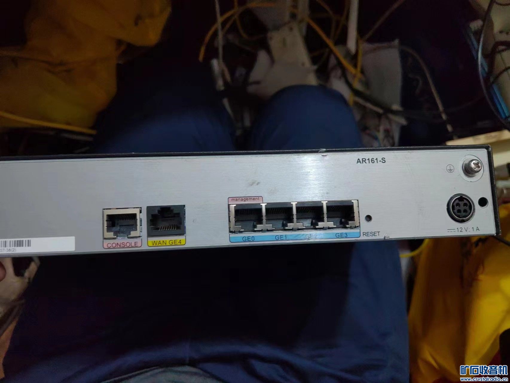 128包邮非偏远出一台华为路由器 AR161-S 4口千兆带150台PC 企业级高速路由 - 〓器材友情交换〓 - 矿石收音机论坛 - Powered by Discuz!