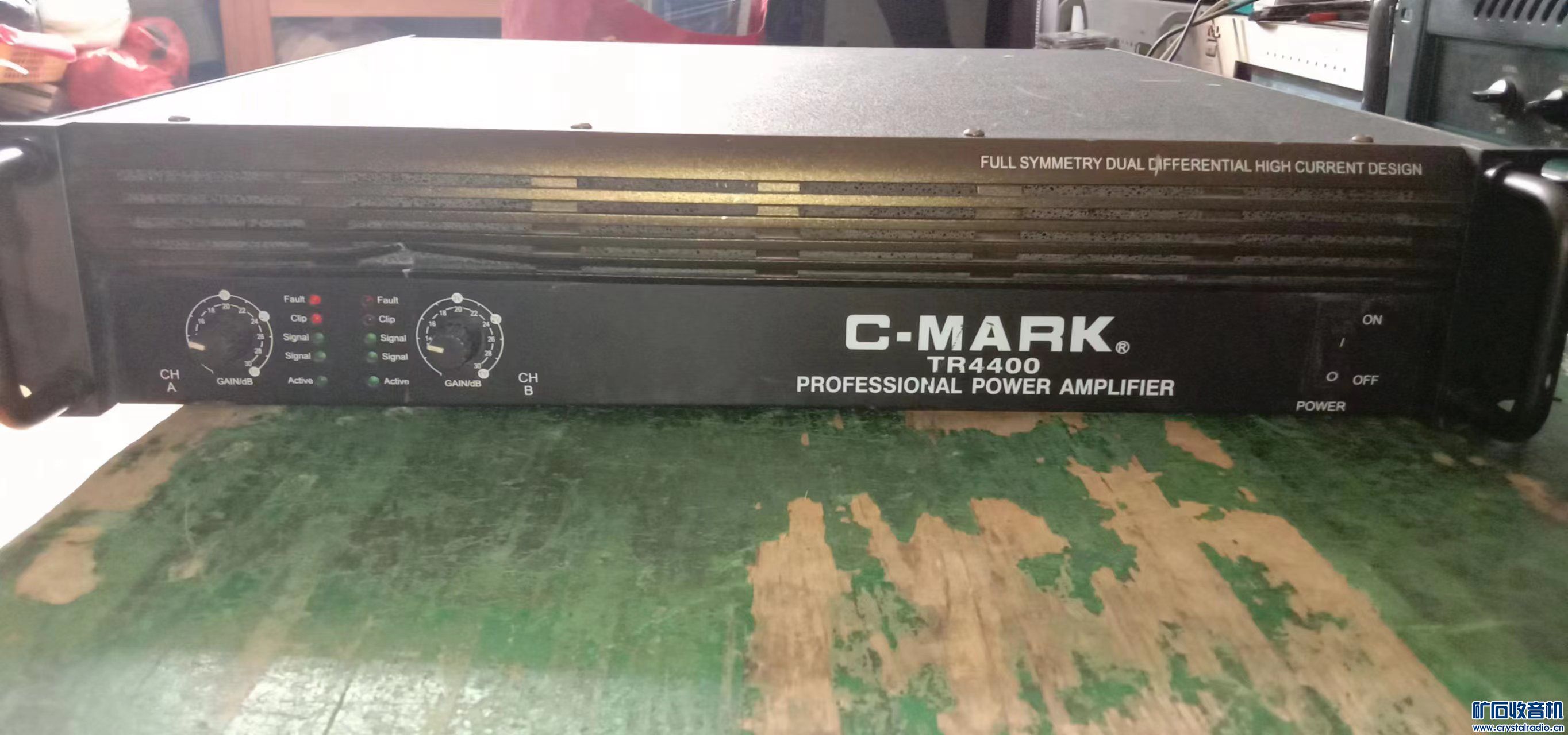 C·MARK功放机测试双声道正常使用 - 〓新人交换专区〓 - 矿石收音机论坛 - Powered by Discuz!